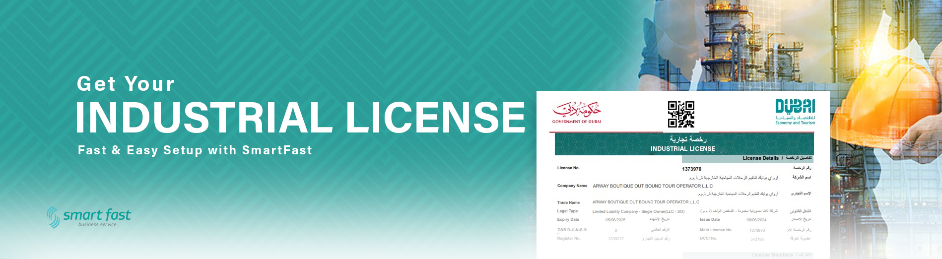 Top Industrial License Services in Dubai | Smart Fast